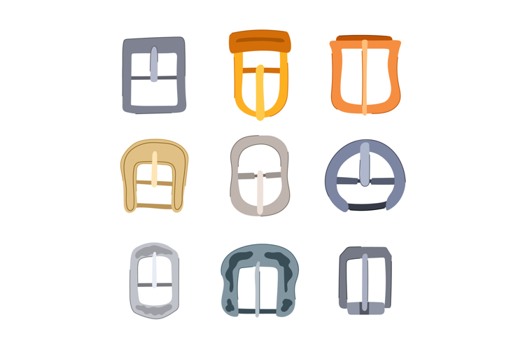 buckle belt set cartoon