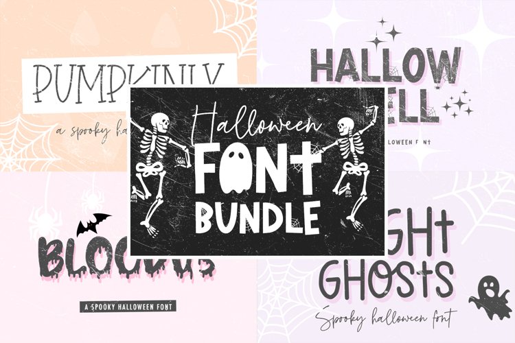 Halloween fonts bundle (2172182)
