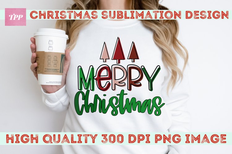Merry Christmas Sublimation PNG - Holiday png (2173417)
