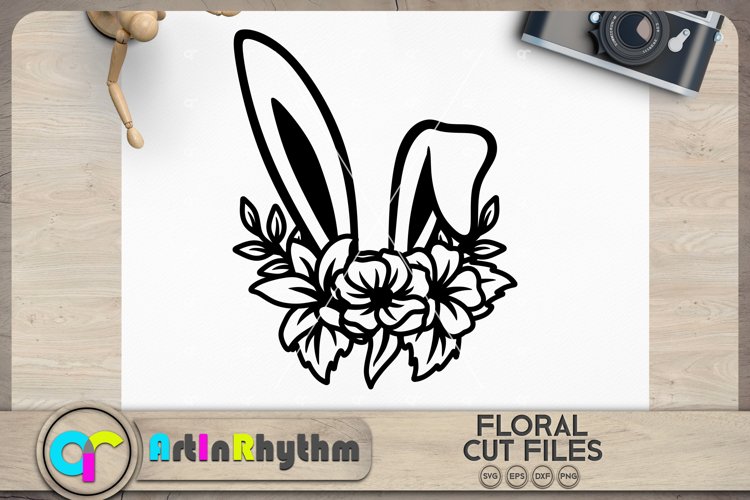 Floral bunny ears / Spring rabbit ears / Easter bunny