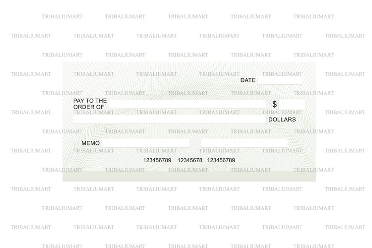 Blank Check - Business Cheque Design - eps, jpg, (3045256)