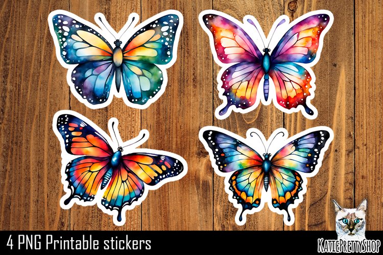 Butterfly Sticker PNG (3804610)