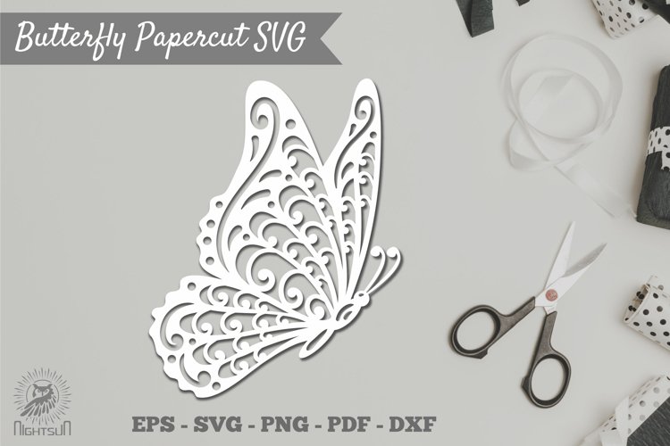 Butterfly Papercut Cricut SVG 4