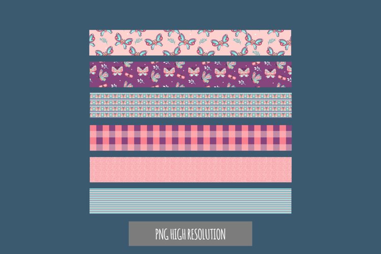 Butterfly Seamless Strips