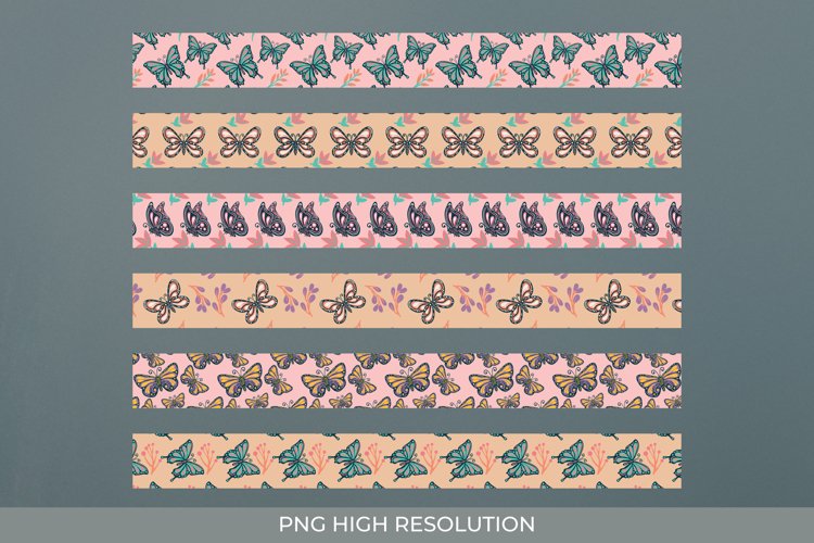 Butterfly Seamless Strips