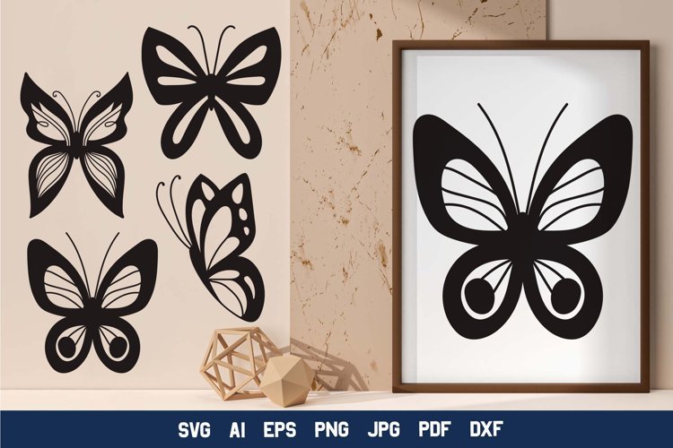 Butterfly SVG Set | Butterflies SVG Cut Files