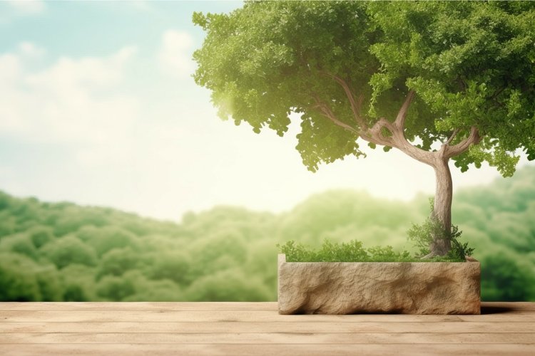 Arbor tree day nature. Generate Ai (3462583)