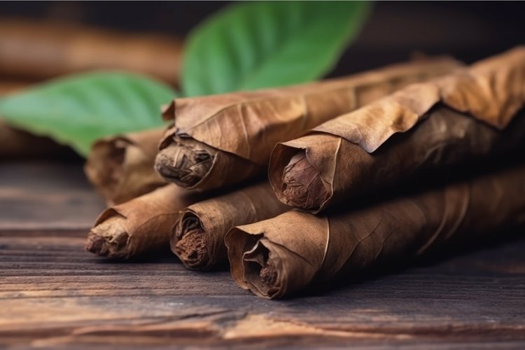 Cigars tobacco luxury. Generate Ai