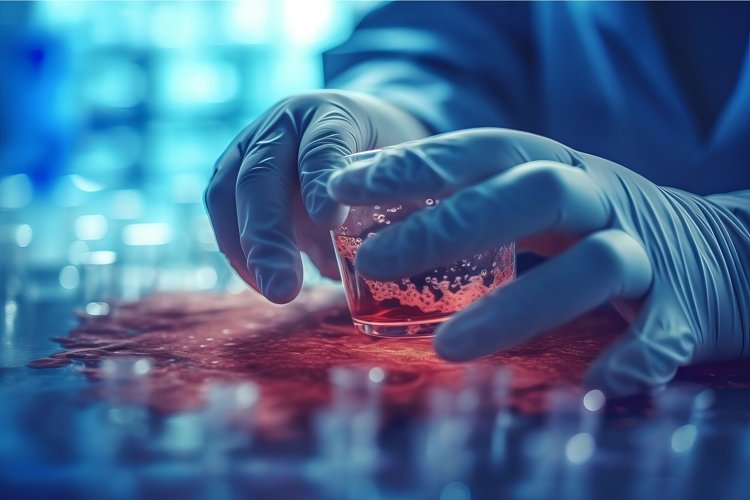 Hands scientist lab. Generate Ai (3459630)