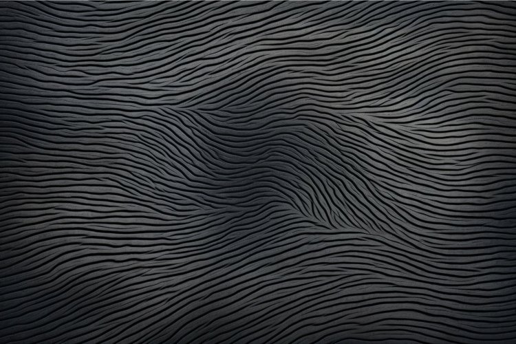 Unique Fingerprint colorful. Generate Ai