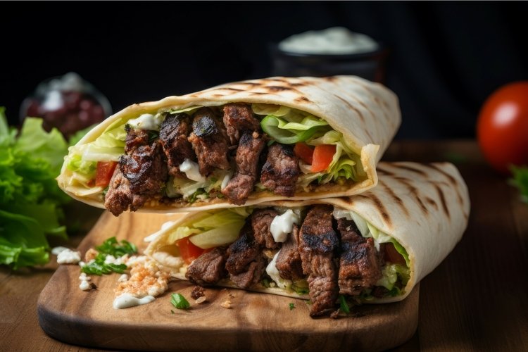 Fresh donner grilled food. Generate Ai (3793612)