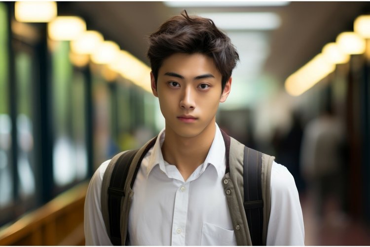 Respectful Male student indonesian. Generate Ai
