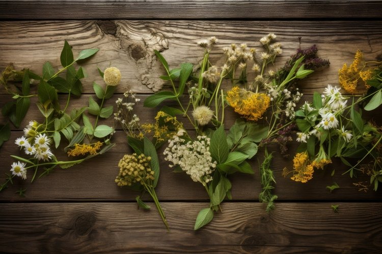 Medicinal plants. Generate Ai (3497550)