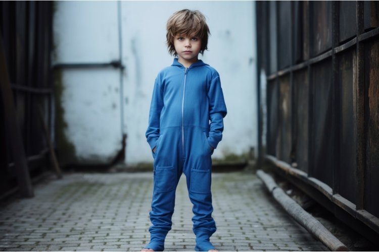 Reinforced Modern child underground bunker. Generate Ai