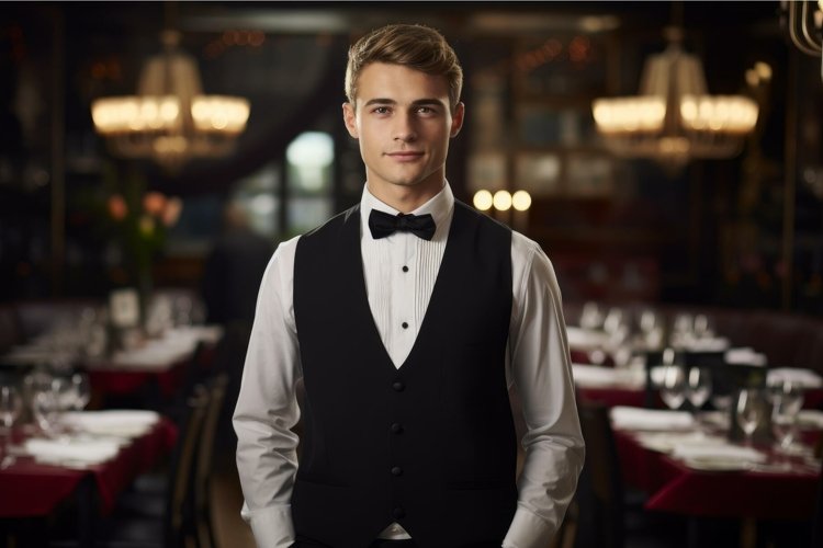 Hard-working Restaurant manager. Generate Ai