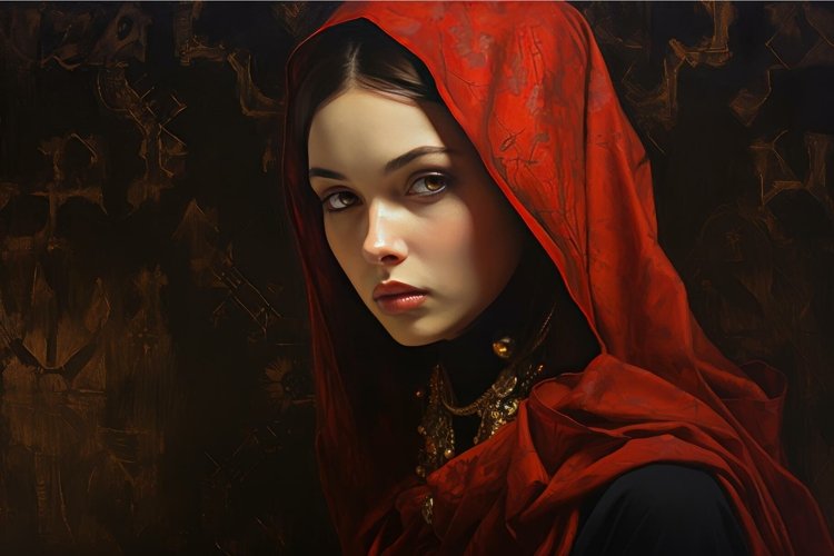 Determined Serious woman. Generate Ai