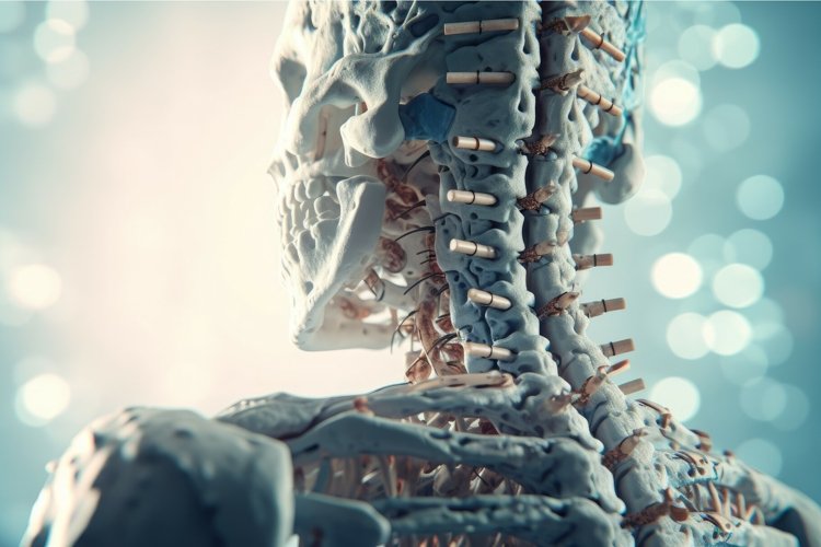 Spinal cord. Generate Ai (3534536)
