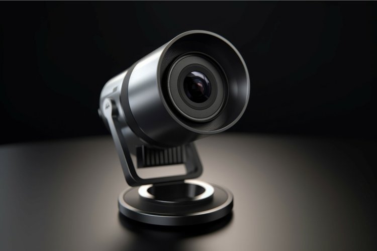 Webcam modern design. Generate AI (3748402)