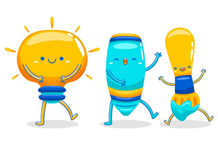 Cute Creative Mascot Pack #01