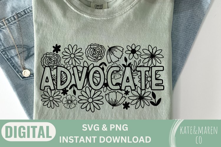 advocate svg, support and love svg
