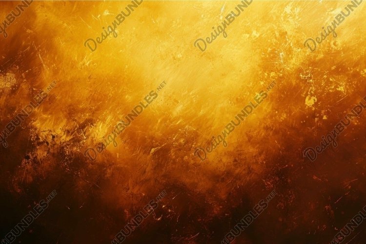 Warm-toned abstract background with dynamic fiery brush stro