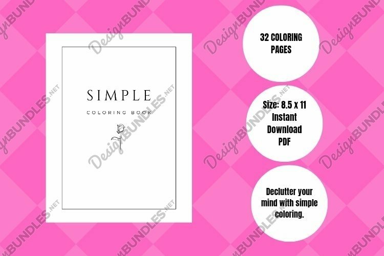 Simple Coloring Book