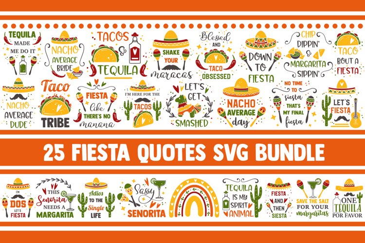 Fiesta Svg | Design Bundles