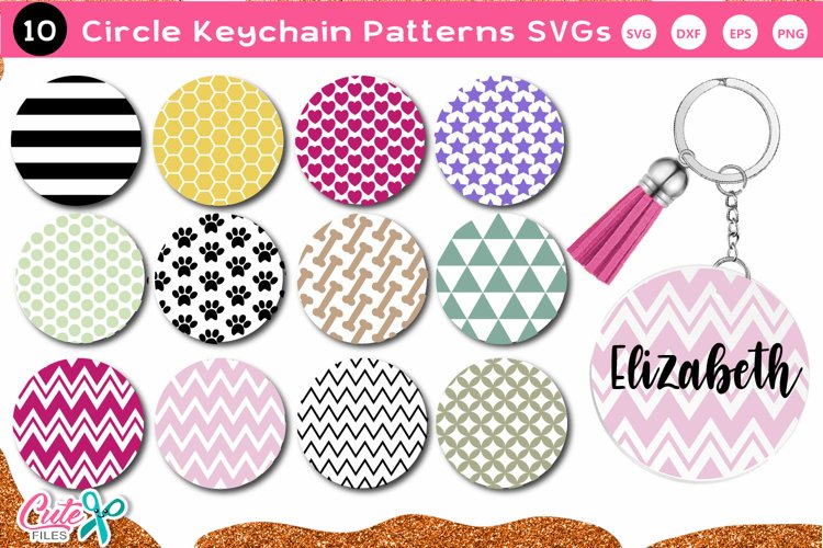 Keychain SVGs | Design Bundles