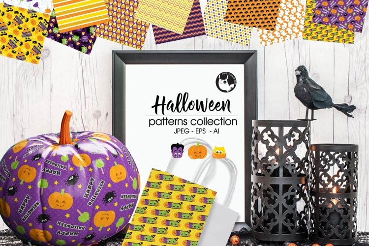 HALLOWEEN, digital papers