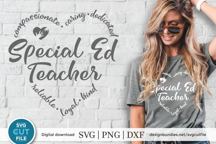 Special ed teacher svg, SPED svg, SPED teacher svg, dxf, png (428264 ...