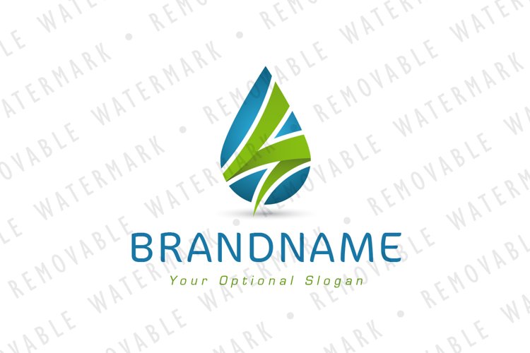 Water Energy Logo (113208) | Logos | Design Bundles