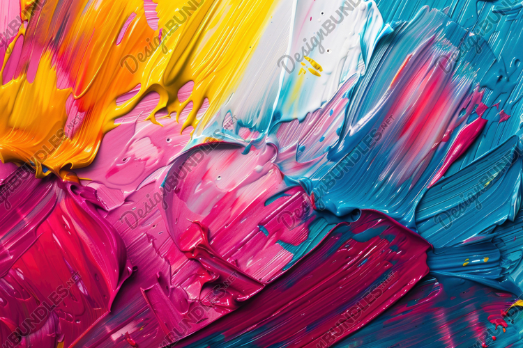 Colorful Abstract Painting Background Wallpaper (5265491)