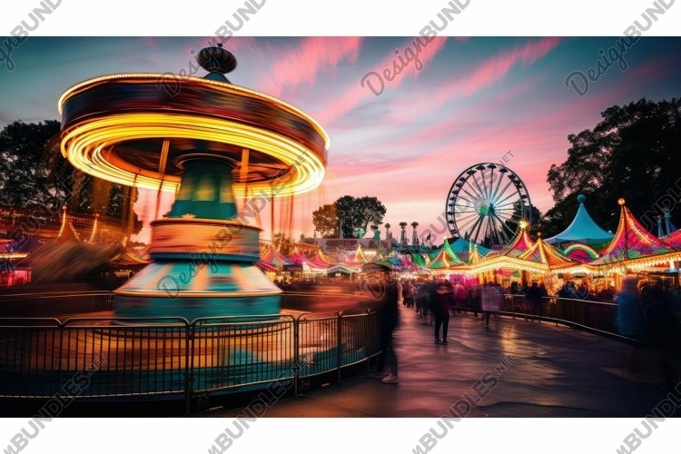 radiant bright blurred lights