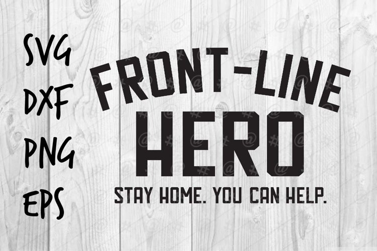 Frontline Hero SVG design