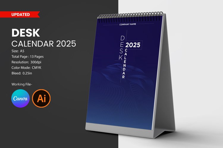 Desk Calendar 2025 (3000736)