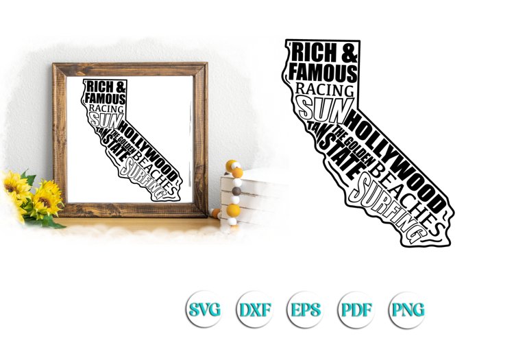 State of California Subway SVG