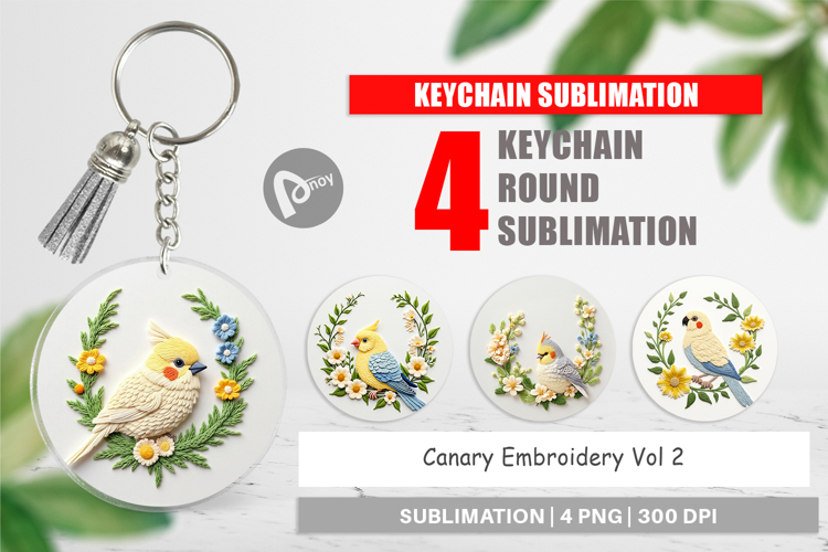 12 Bundle Keychain Sublimation Designs