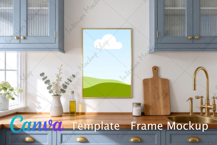 Canva Template | Frame Mockup (6546425)