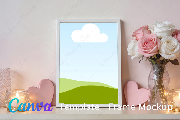 Canva Template | Frame Mockup (6549258)