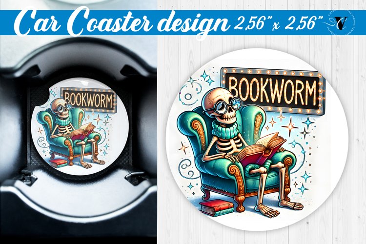 Car Coaster | Skeleton coaster | Halloween (4225392)