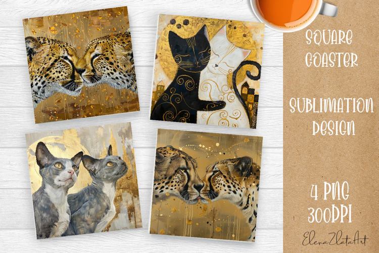 Funny Cat Coaster Sublimation| cats Coasters (5279261)