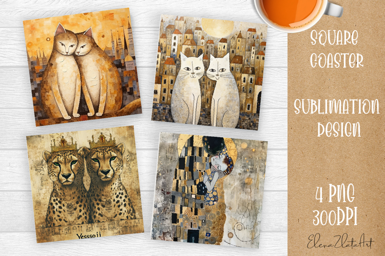 Funny Cat Coaster Sublimation| cats Coasters (5279290)