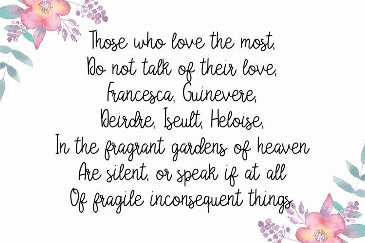 Begonia - Free Font of The Week | Font Bundles