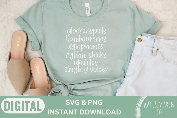 Music Teacher SVG | Instruments SVG | Music SVG