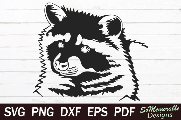 Raccoon SVG cut file, Raccoon svg design (1356789)