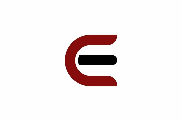 CE EC Logo design vector template (3702686)