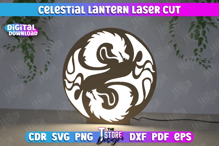 Celestial Lantern | Tabletop Night Light (5092878)