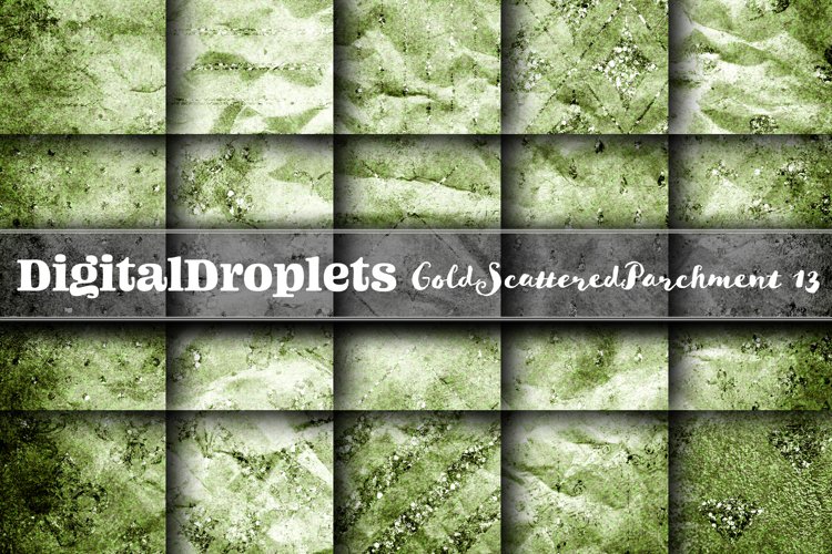 Gold Scattered Parchment | 12x12 Scrapbook Papers