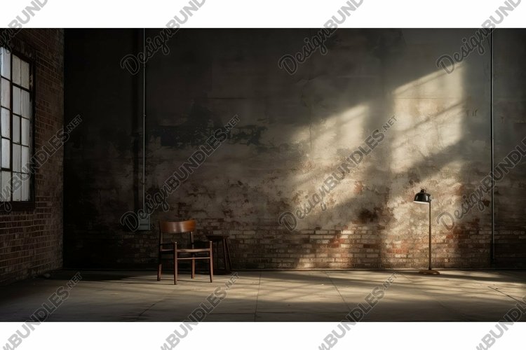 desolate empty interior room (4090174)