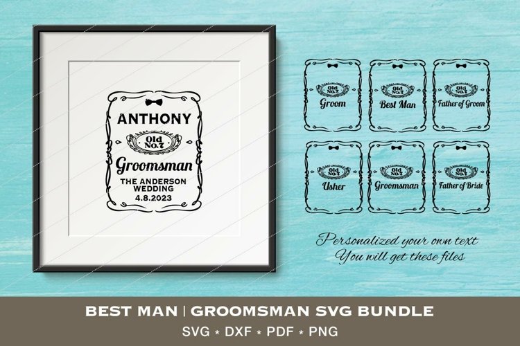 Groomsmen SVG | Design Bundles